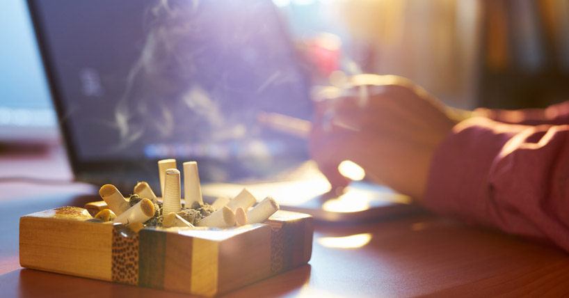 Secondhand smoke - Press Office - Newcastle University